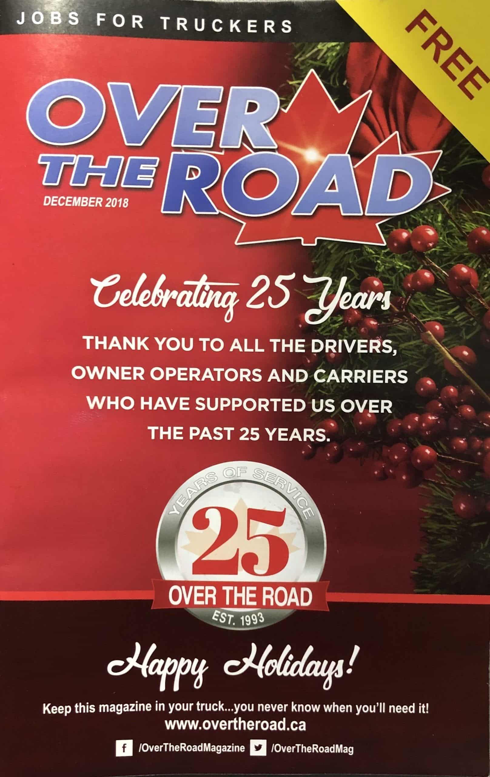 Over The Road, 25 Years In The Making! - Safety Dawg Inc.